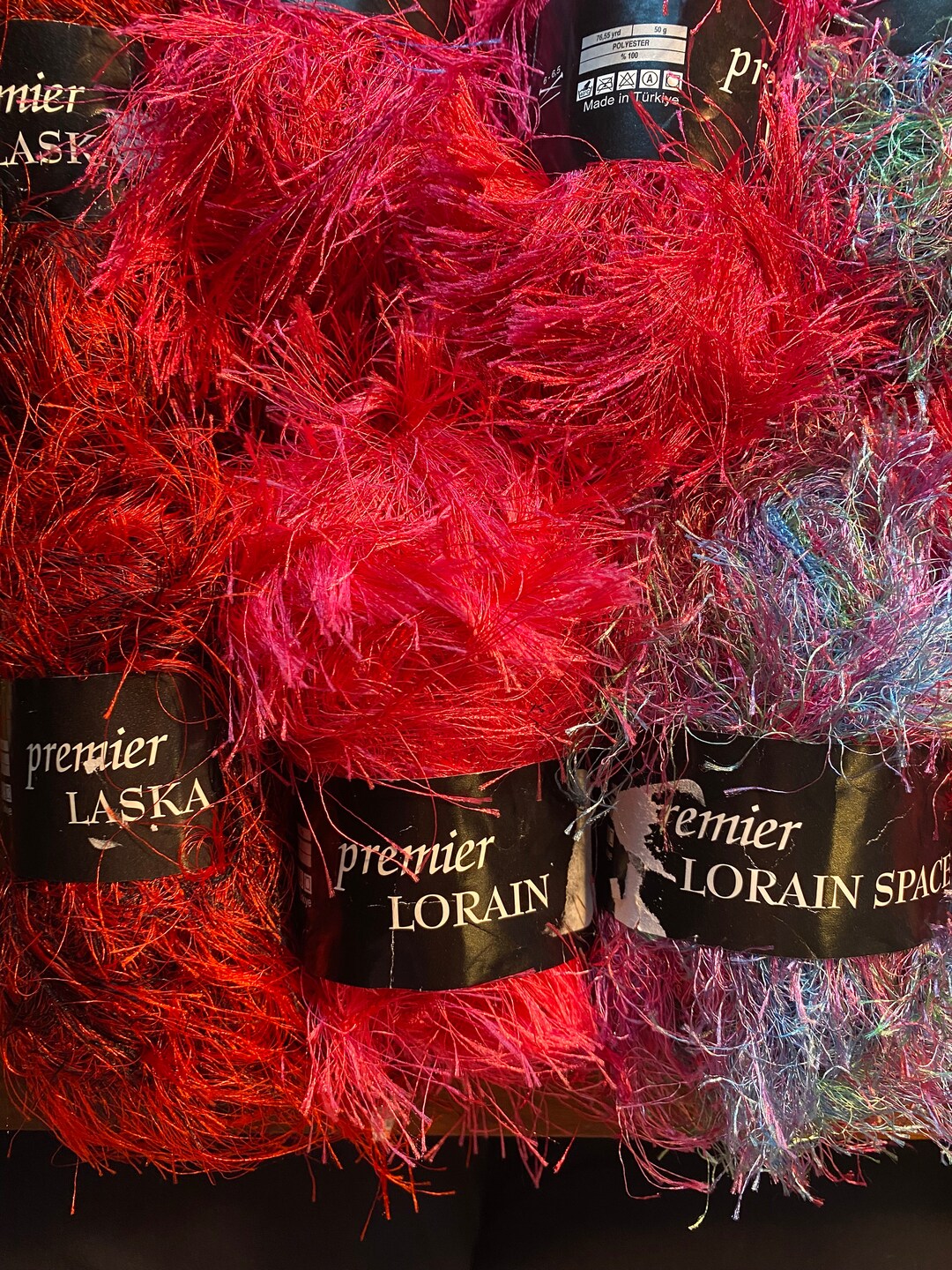 Premier Fuzzy Fun / Fancy Fur Yarn Knitting Crochet - New - 100% ...