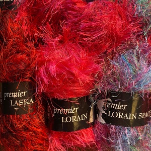 Premier Fuzzy Fun / Fancy Fur Yarn Knitting Crochet - New - 100% ...