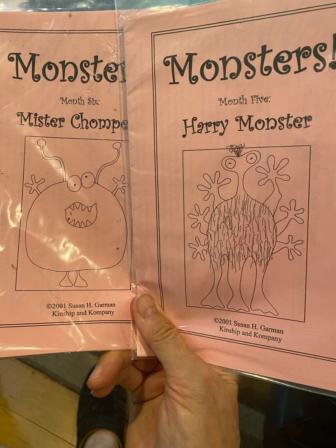 Pick a Monster Applique - Quilt Block Pattern - Susan Garman - 2001 ...