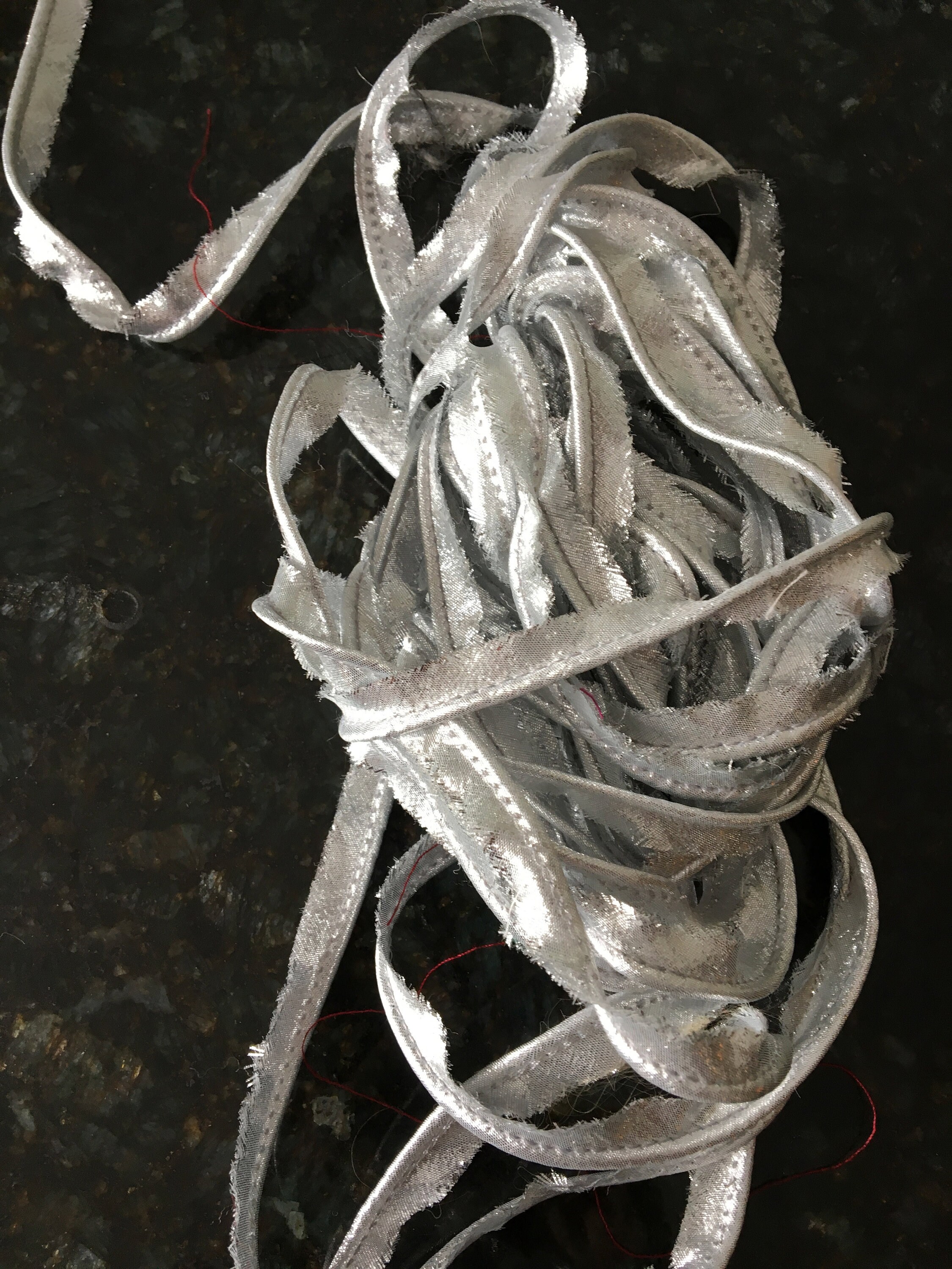 Metallic Silver or Red Piping Trim Sewing Supply Various - Etsy