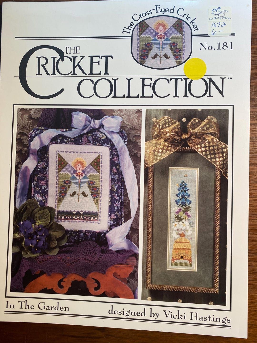 In the Garden / Angel Cricket Collection No 181 - Counted Thread Cross ...