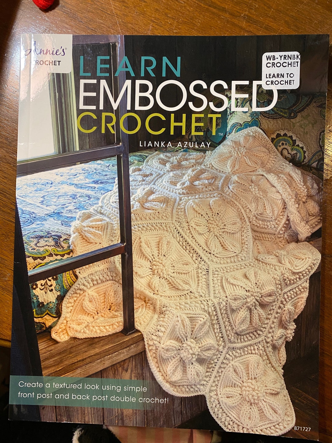 Learn Embossed Crochet - Lianka Azulay - 2017 - Textured Look With ...