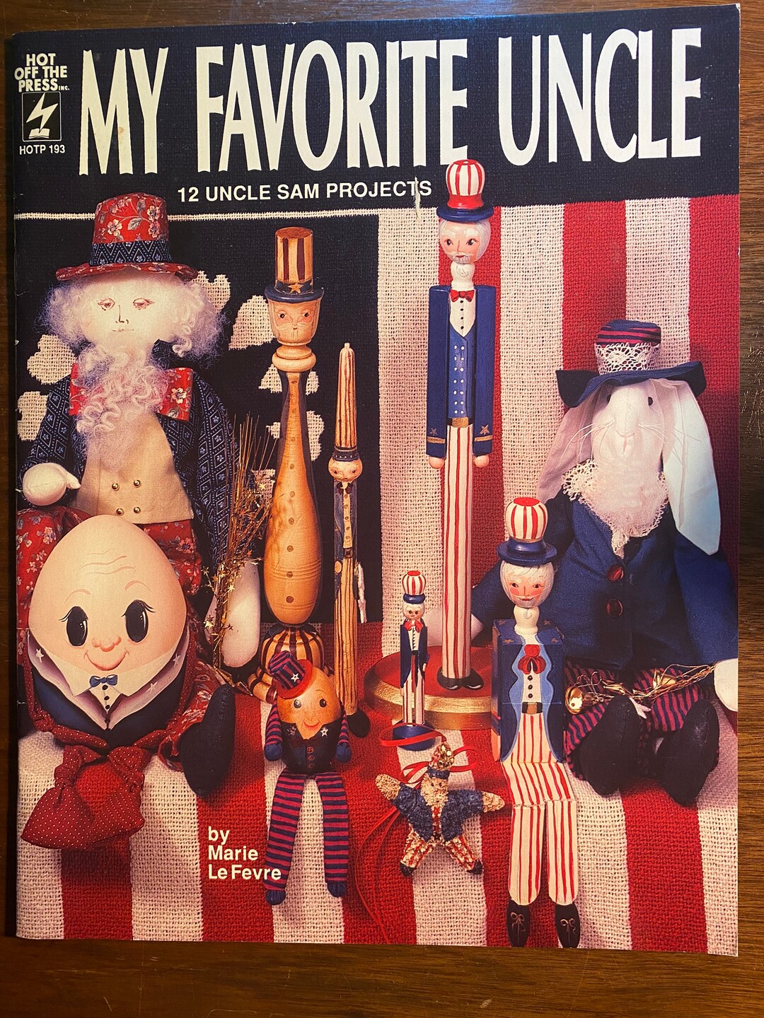 My Favorite Uncle - Liberty Uncle Sam With American Flag - Wood Art ...