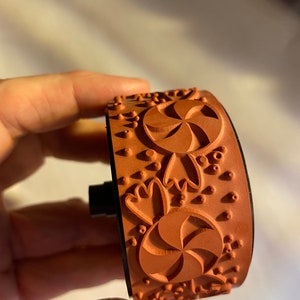 Stampin UP Red Rubber Stamp Wheel Block - Stampin Around Choose Design ...