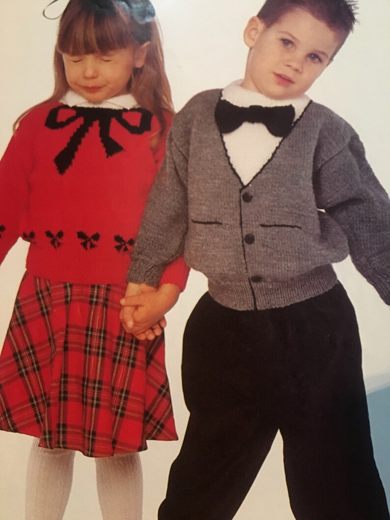 Patons Trendy Togs for Tiny Tots Knits for Toddlers Sizes 9 - Etsy