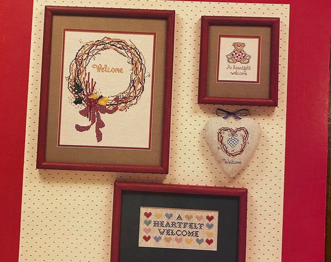 Welcome - Counted Thread Cross Stitch Charts - Choose A Heartfelt ...