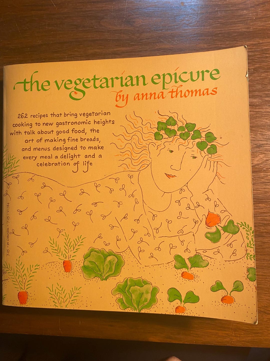 The Vegetarian Epicure Meatless Meals / Entrees Anna Thomas 1972 ...