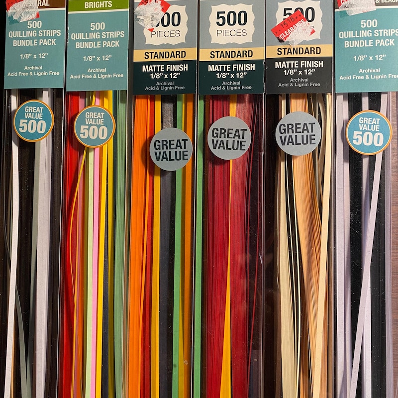 Quilled Flowers Sets - Etsy