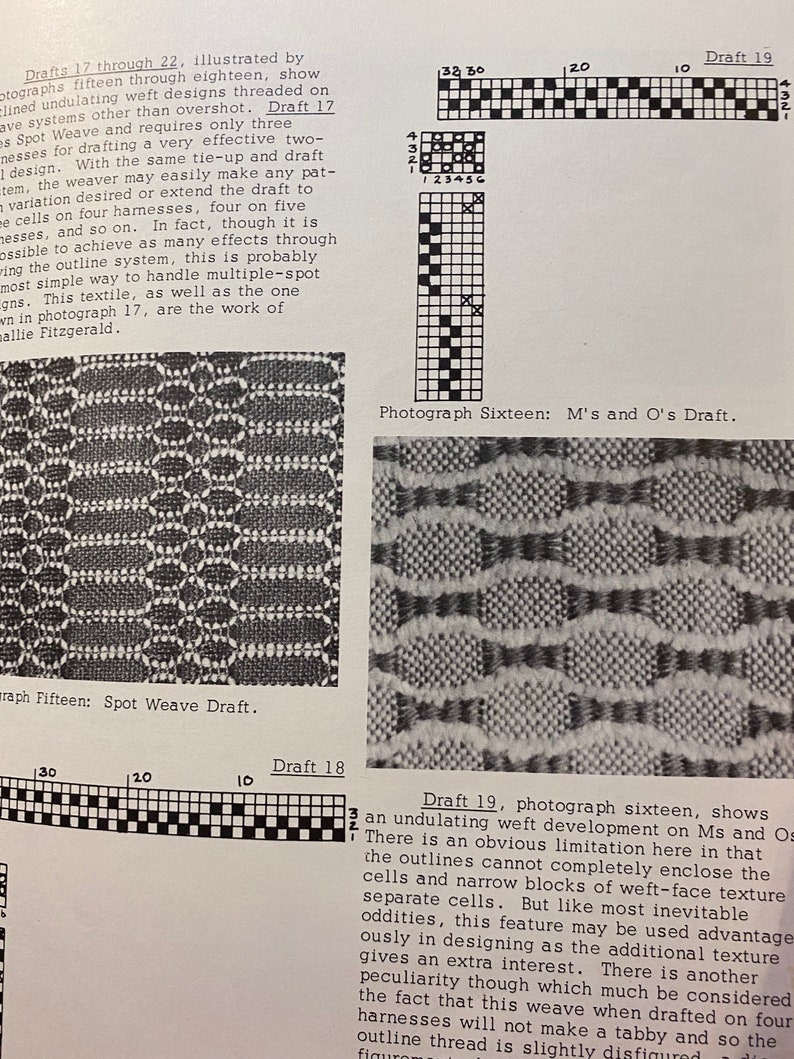 Undulating Weft Effects for Weaving Harriet Tidball Guide - Etsy