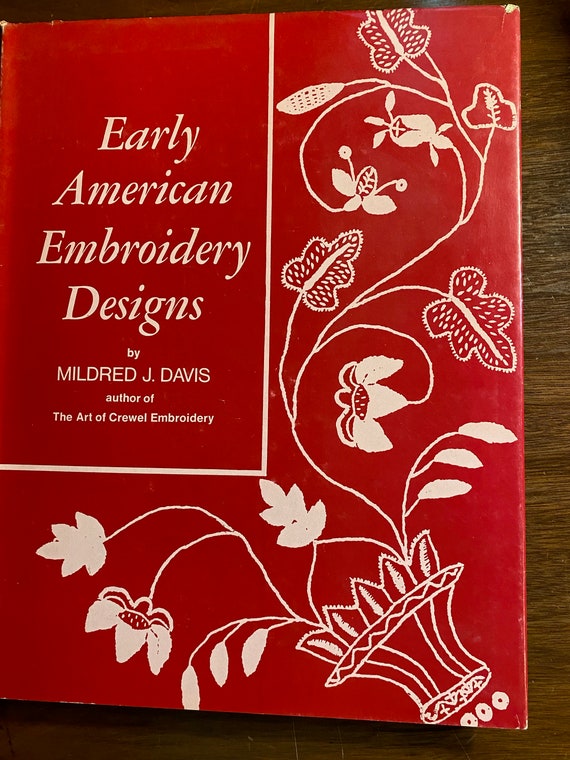 Early American Embroidery Designs / Embroidery Pattern / - Etsy