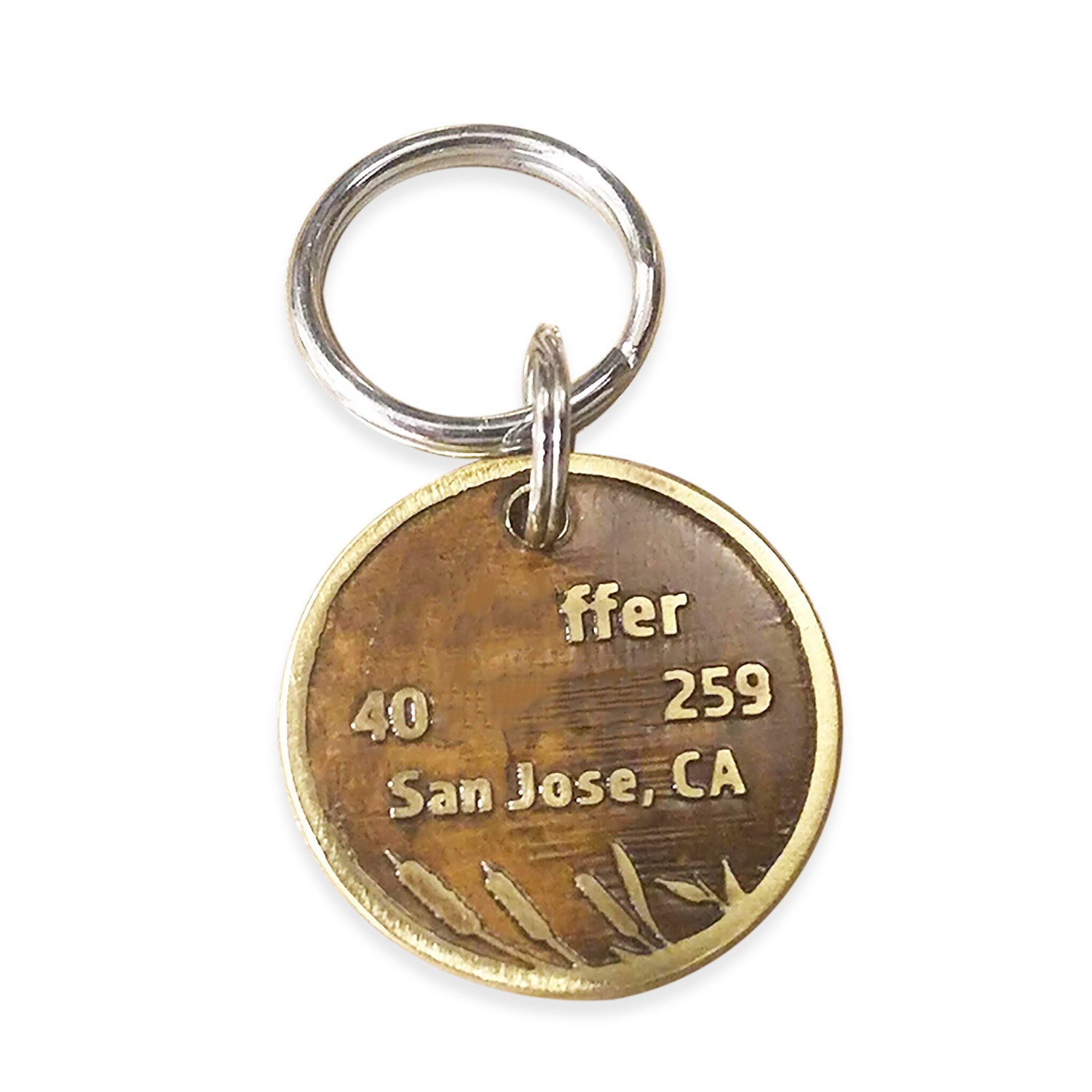 Hunting Dog ID Tag Personalized Hunting Dog Tag Ducks - Etsy