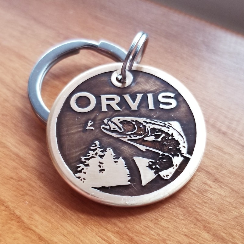 Dog Tags Engraved Fishing - Etsy