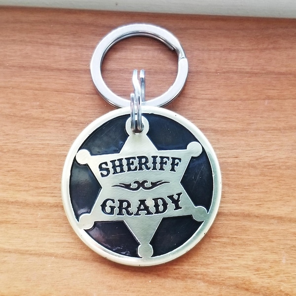 Custom Sheriff Badge - Etsy