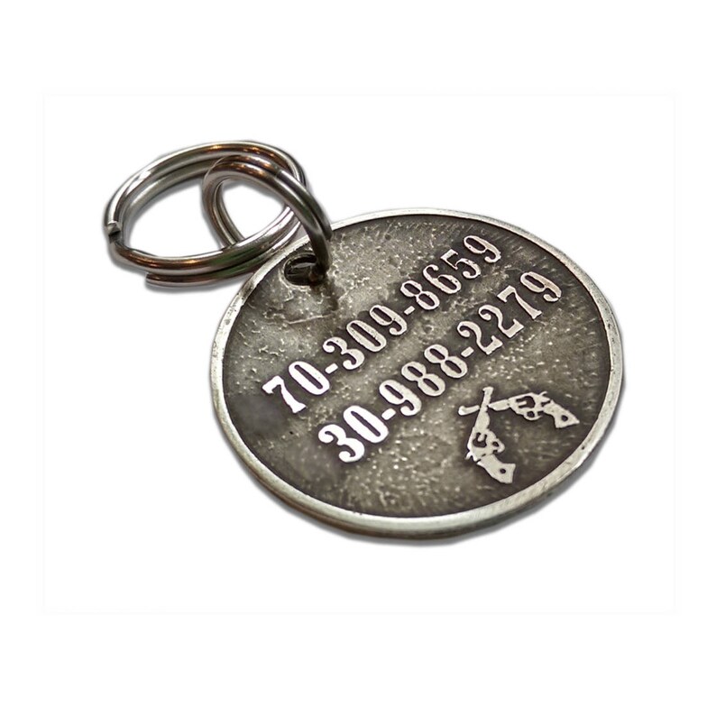 Personalized Dog ID Tag - Sheriff Badge - Star - Original - Silver ...