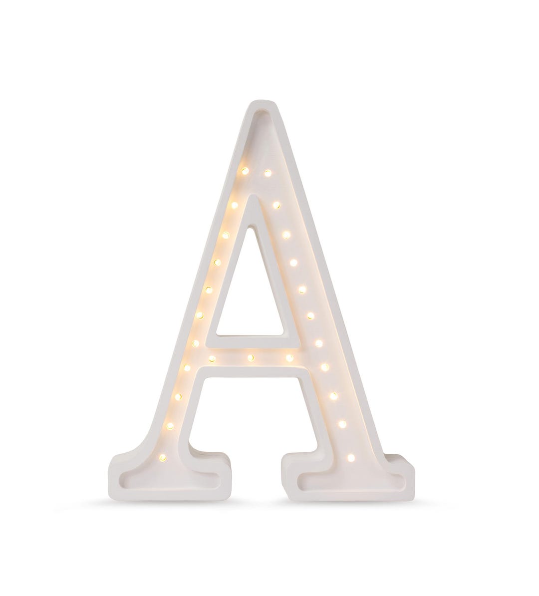 Wooden Letter Light – Personalized Lighting for Kids Room – Letter ...