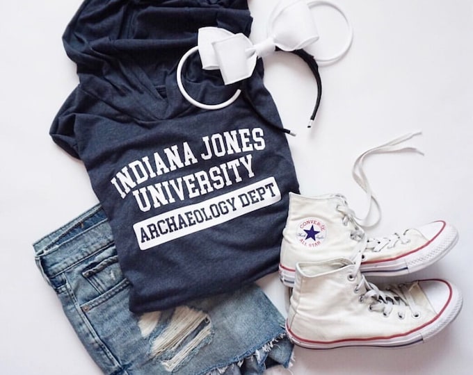 Indiana Jones University Unisex Hoodie, Womens Shirt, Mens Shirt, Park ...