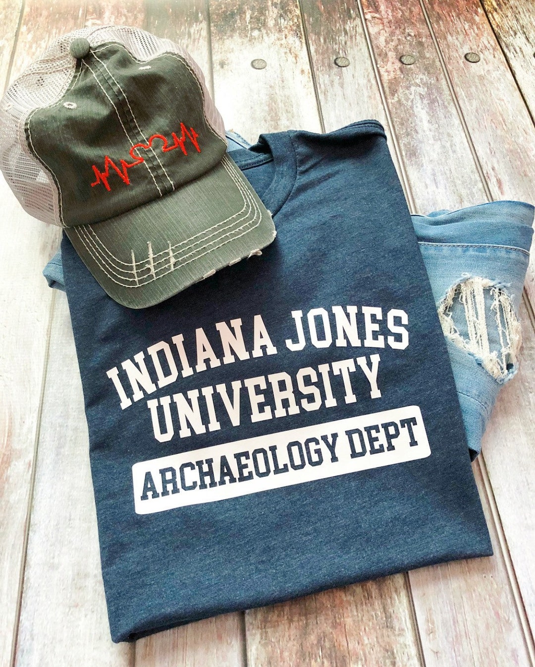 TEE Indiana Jones University Unisex Tee, Womens Shirt, Mens T-shirt ...