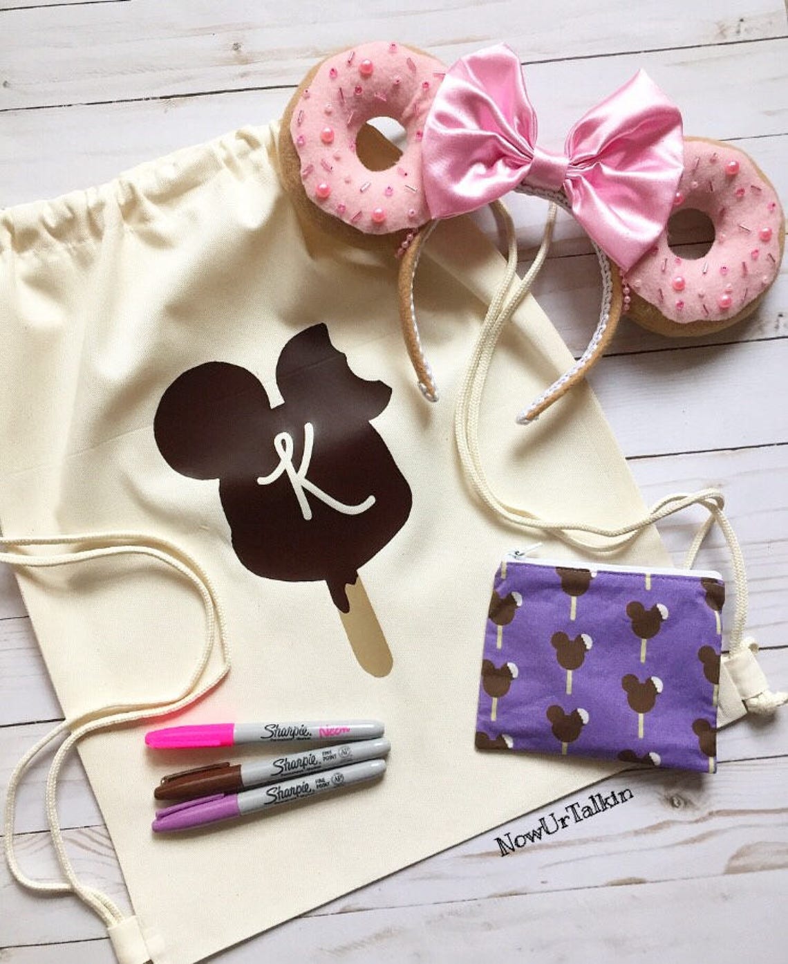 Autograph Bag Signature Bag Cinch Sack Drawstring Backpack - Etsy