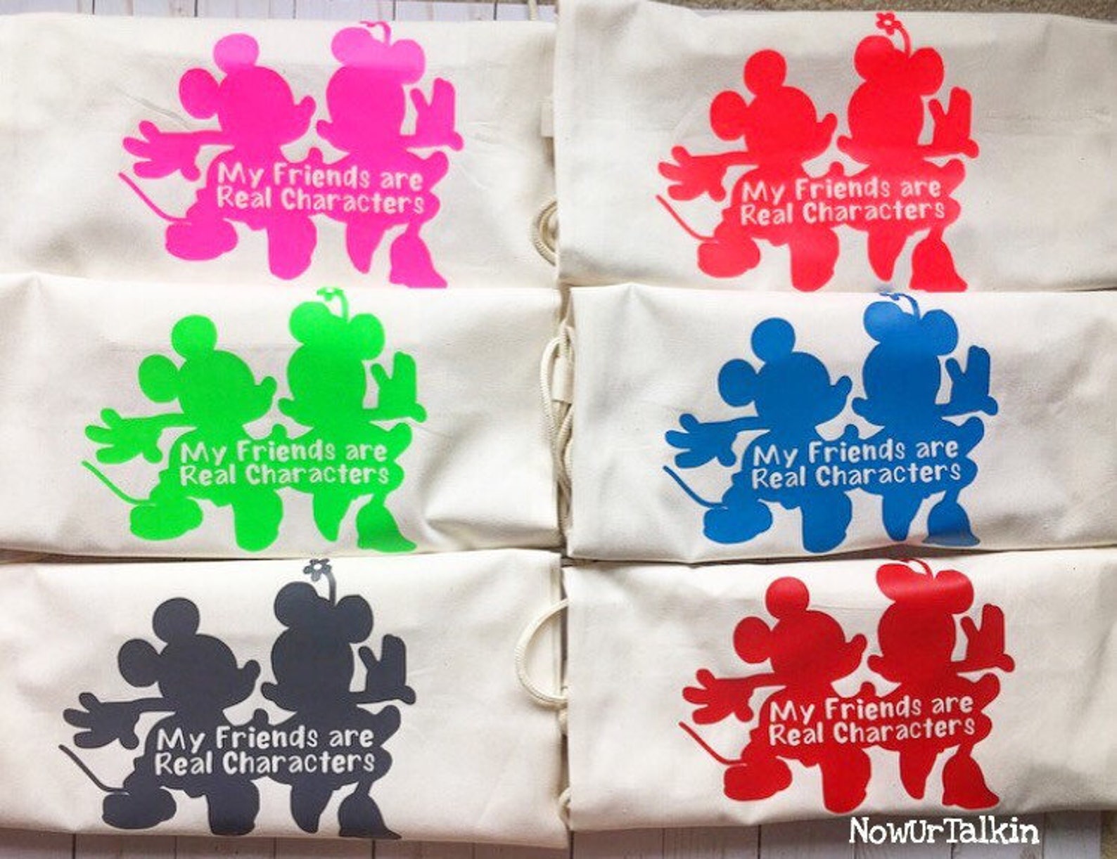 Characters Autograph Bag Signature Bag Cinch Sack - Etsy