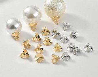 Bead Cap With Loop | Etsy