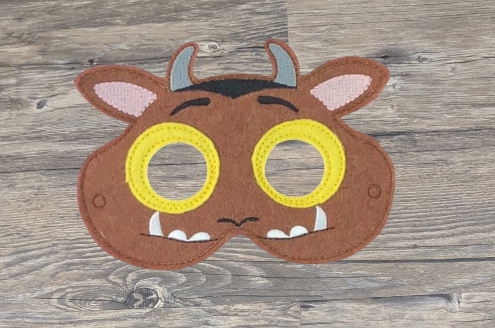 Gruffalo mask Gruffalo and friends Halloween Gruffalo | Etsy