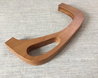Wooden bag handle | Etsy