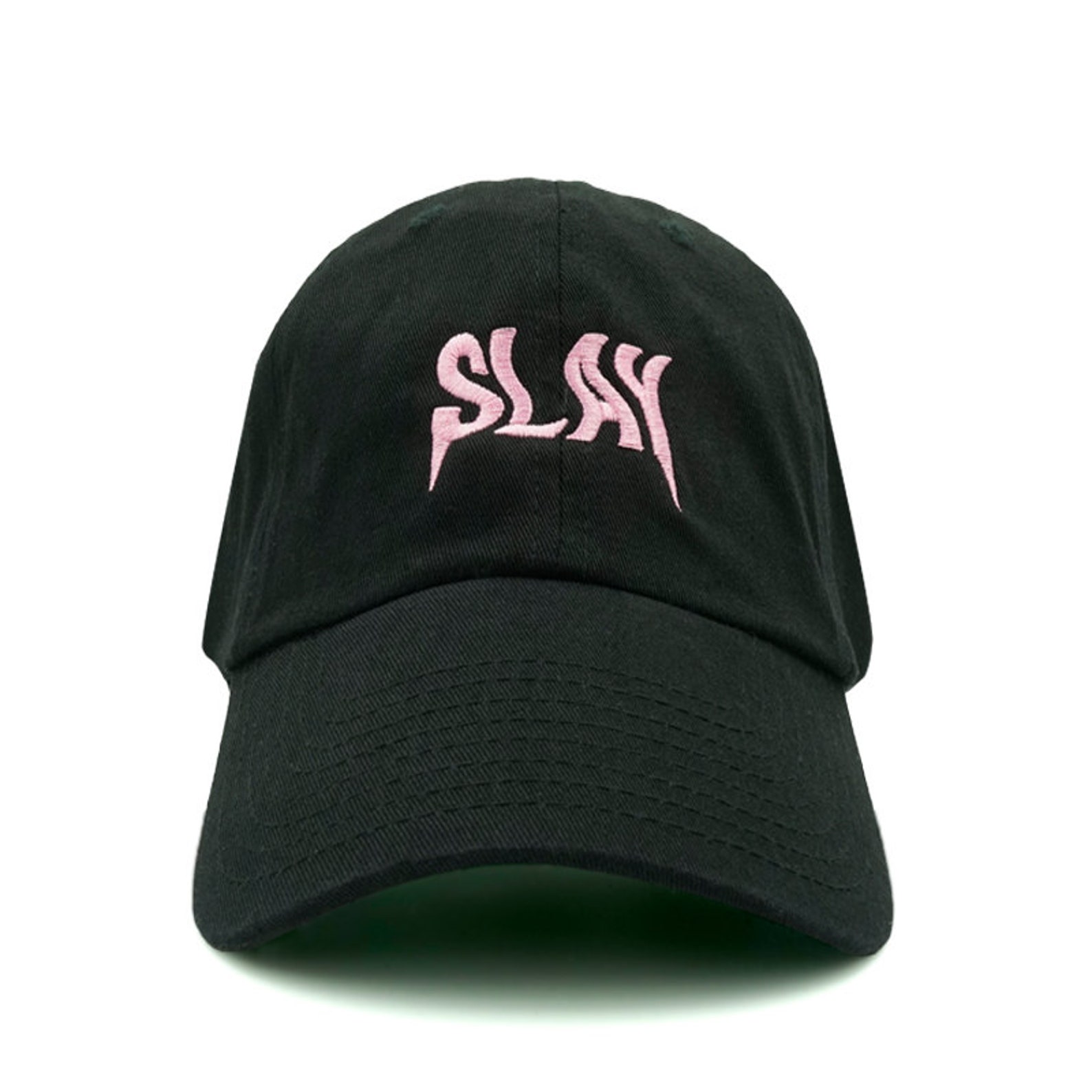 Slay Dad Hat Unstructured Baseball Cap Black - Etsy