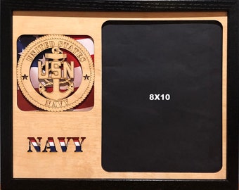 Us Navy Photo Frame | Etsy