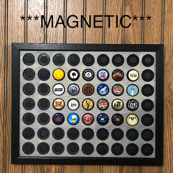 Bottle Cap Display - Etsy