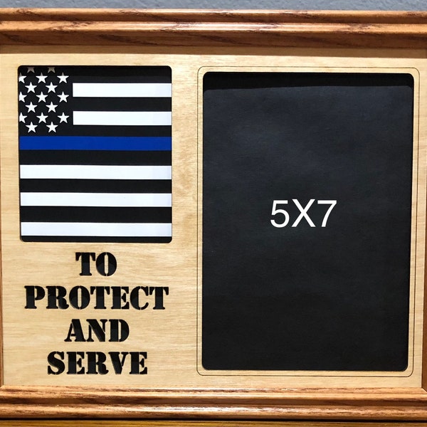 Personalized Police Frame - Etsy