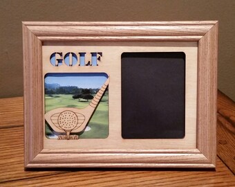 Golf Picture Frame | Etsy