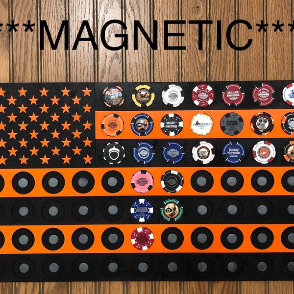 Poker Chip Display - Etsy