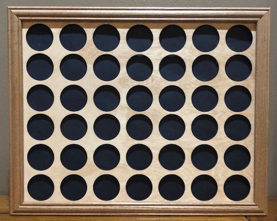 Poker Chip Frame Display Insert and Frame Fits 42 | Etsy