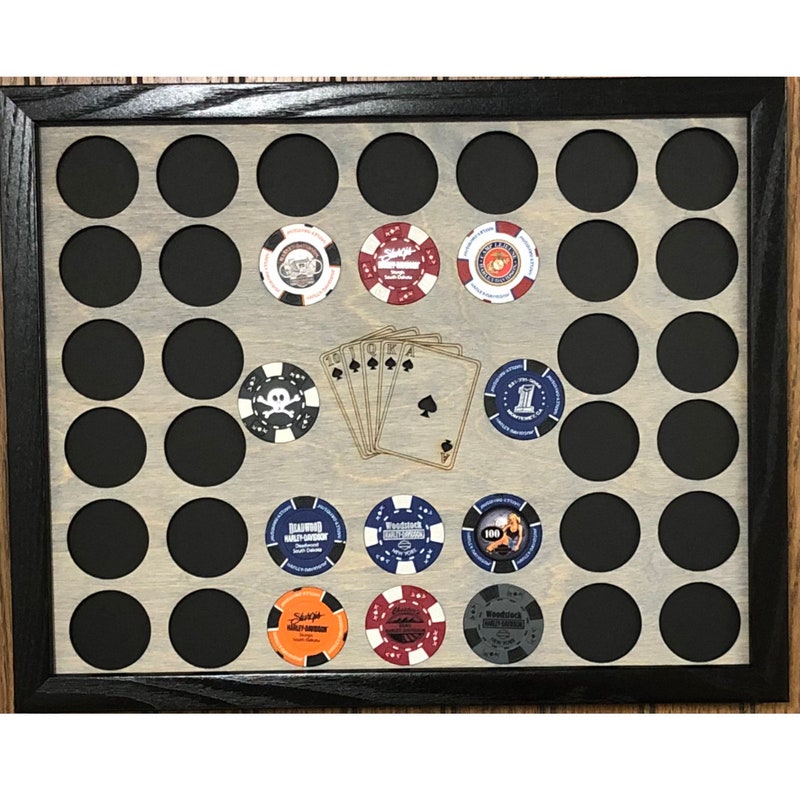 Poker Chip Set - Etsy