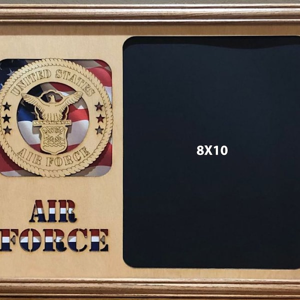 Us Air Force Picture Frame 8x10 - Etsy