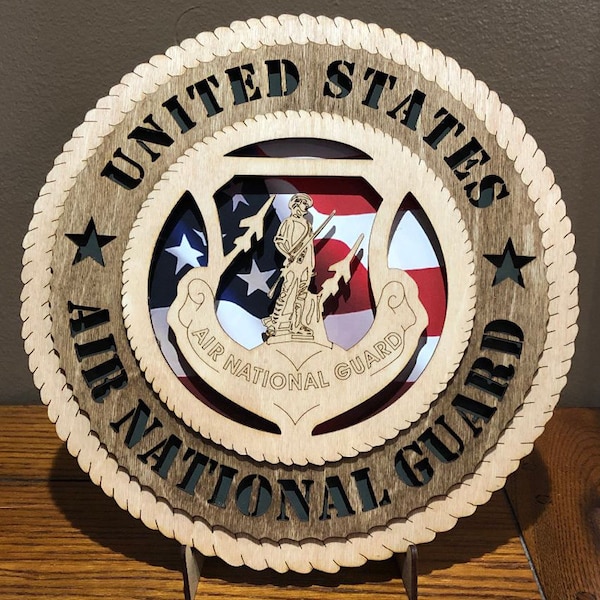 Air National Guard Decal - Etsy