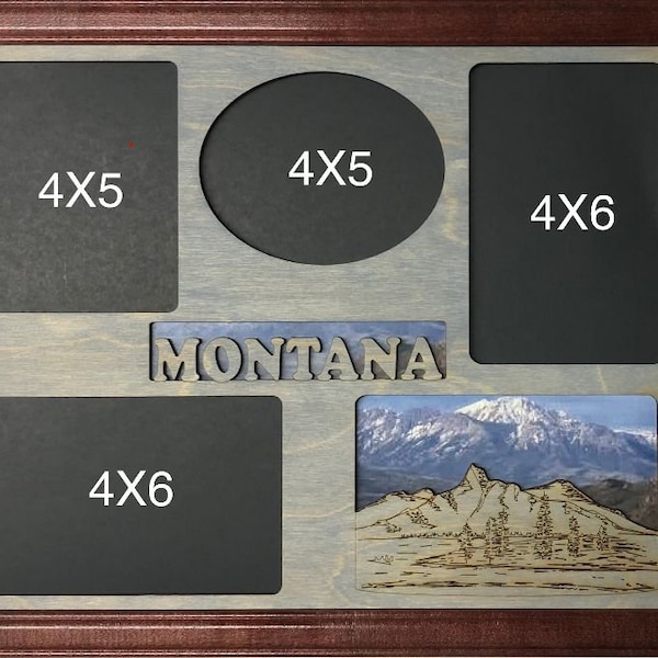 4 Photo Collage Frame - Etsy