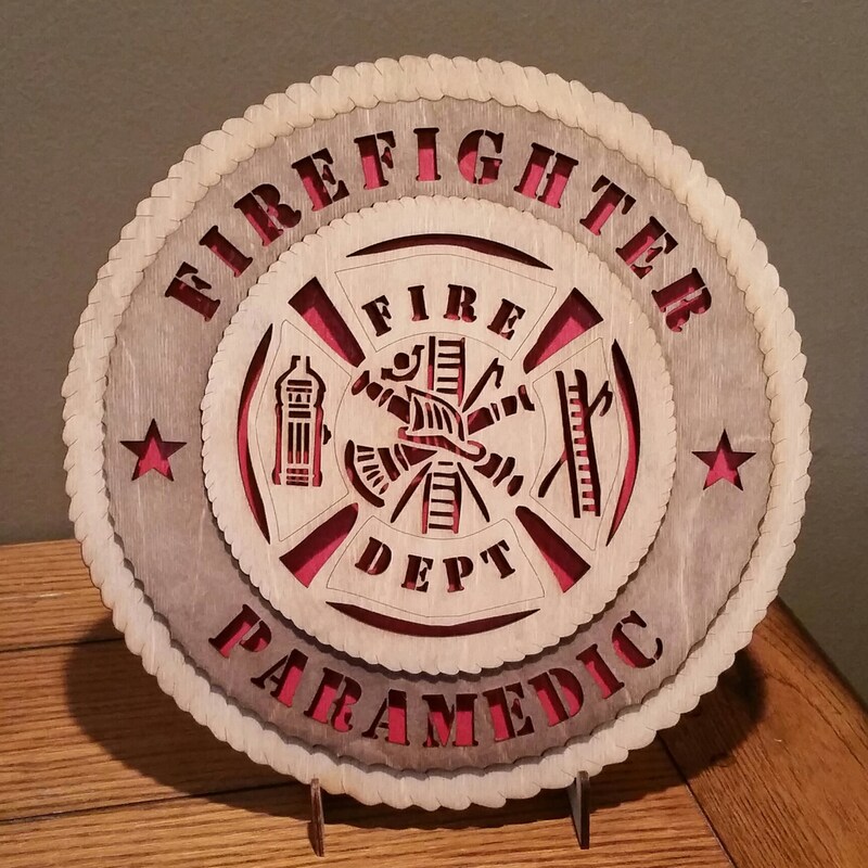 Firefighter Plaque - Etsy