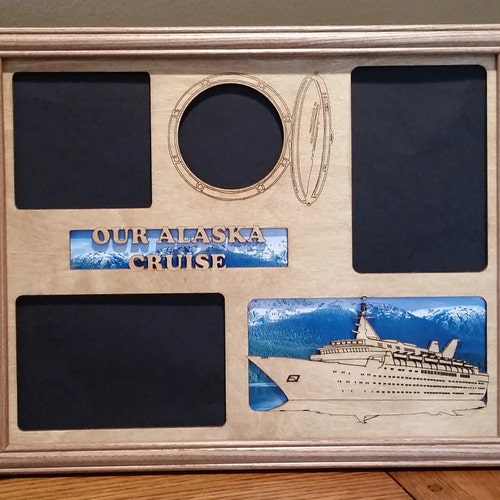 11x14 Alaska Cruise Vacation Laser Engraved Picture Frame With - Etsy