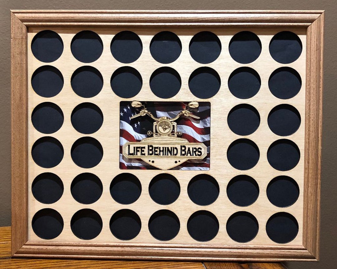 Poker Chip Frame Display Life Behind Bars Insert and Frame - Etsy