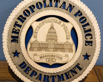 Dc Police Badge - Etsy