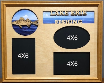 11x14 Duck Hunting Laser Engraved Picture Frame With 3 Photo Holes ...