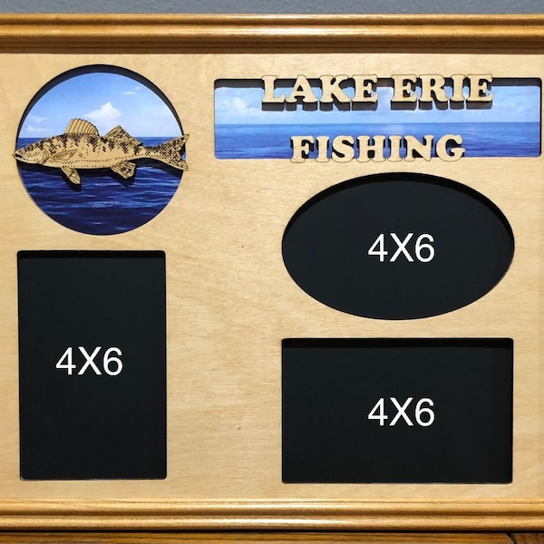 Fishing Collage Photo Frame - Etsy