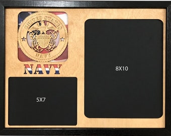 Us Navy Photo Frame | Etsy