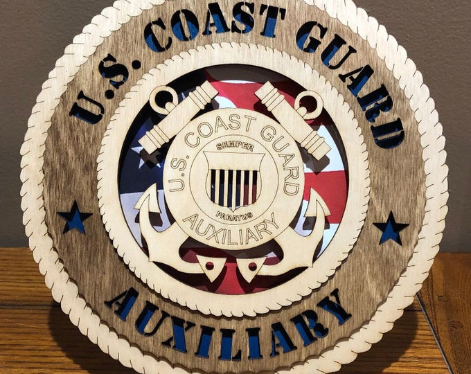 Auxiliary U. S. Coast Guard Military Pins Set of Three Vintage Meyer ...