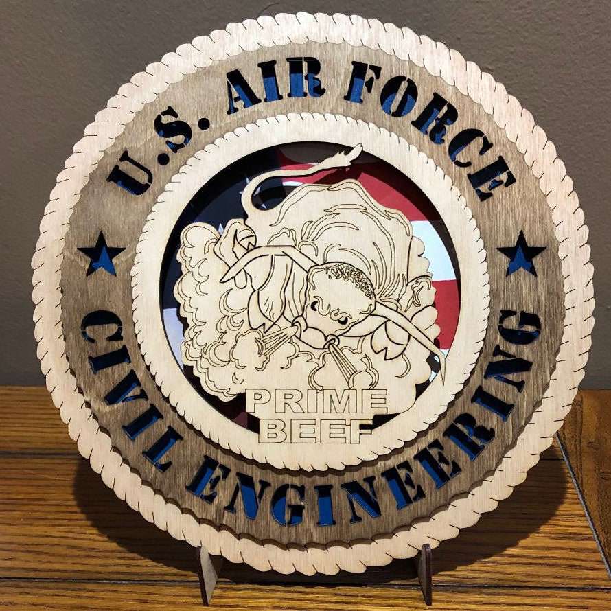 Usaf Prime Beef Logo 181 CES Prime Beef OCP Patch | 181st Civil