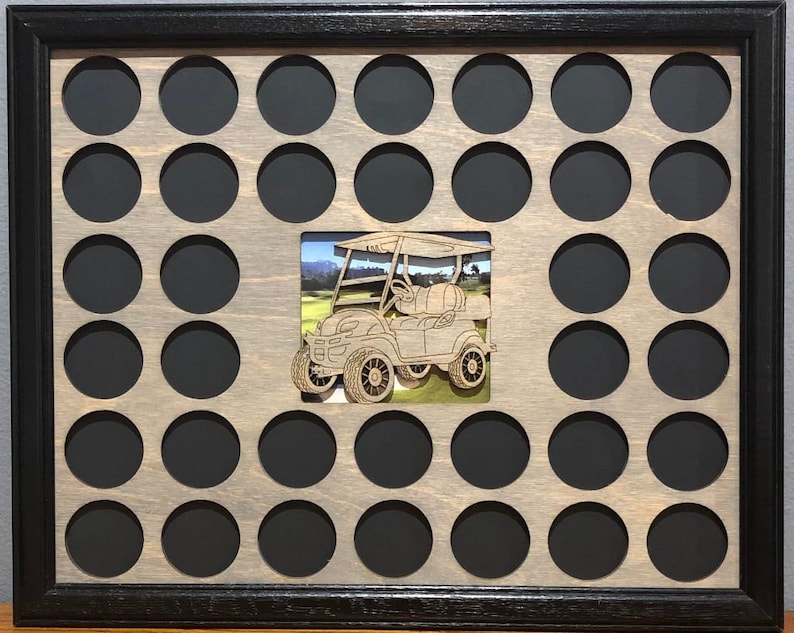 Golf Ball Markers Poker Chip Frame Display Insert and Frame - Etsy