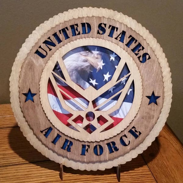United States Air Force Wood Sign - Etsy