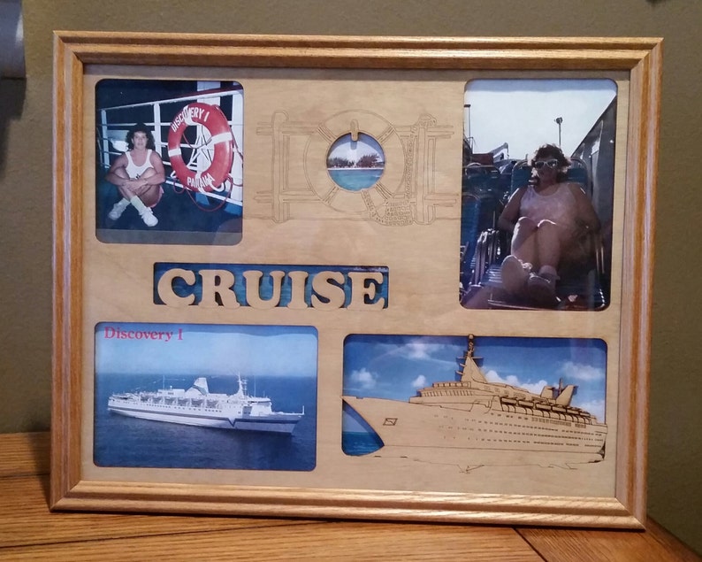 11x14 Cruise Vacation Laser Engraved Picture Frame With 3 | Etsy