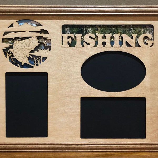 Fishing Pole Picture Frame - Etsy